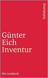 Inventur: Ein Lesebuch (suhrkamp taschenbuch): Amazon.de: Günter Eich ...