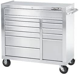 Waterloo 41" 12-Drawer Tool Chest, Stainless Steel With Upgraded ...