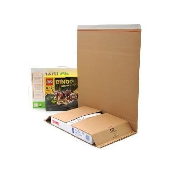 Book Mailing Boxes A4 - 300 x 210 x 80mm. 25 Large Wrap Mailers ...