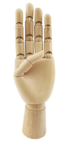 Buy Artist Wood Hand Model Hand Manikin Adjustable Wooden Mannequin ...