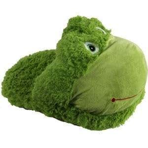 Giant novelty slipper - Luxurious slipper - Freddy Frog- Animal ...