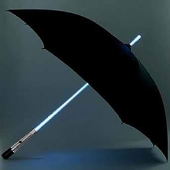 Blade Runner Light Saber LED Shaft Flash Light Umbrella BLACK: Amazon ...