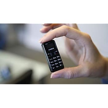 Zanco Tiny T1 - Black - World's Smallest Mobile Phone: Amazon.co.uk ...