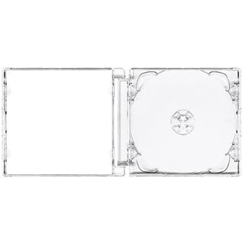 CD / DVD Super Jewel Box 10.4mm Standard Cases for 1 or 2 Disc with ...