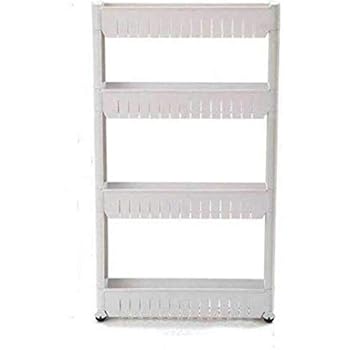 Buy Lifestyle-You Plastic Multipurpose and Versatile 4 Tier Slim Side ...