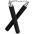 GRS Rubber Foam Nunchaku with Black Handle (Karate Stick) : Amazon.in ...