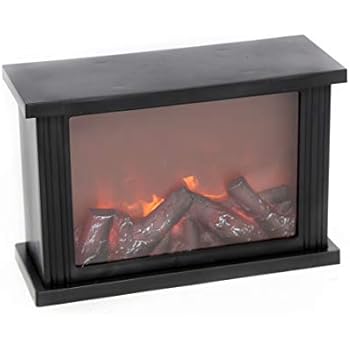 GloBrite Fireplace Lamp Led Flame Effect Log Fire Place Ornaments Home ...