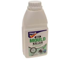 Polycell 3I1MK500S 500ml 3-in-1 Mould Killer Bottle: Amazon.co.uk: DIY ...