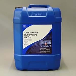 Smith & Allan Super Tractor Oil Universal (STOU) 15w/30 : Size - 20lt: Amazon.co.uk: Car & Motorbike