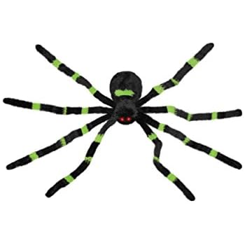 Sound Activated Drop-Down Crazy Spider for Halloween (Black): Amazon.co ...