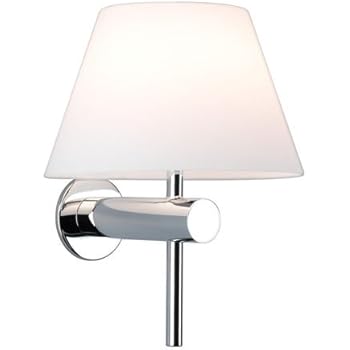 Firstlight G9 28 Watt Halogen Fabio Wall Light, Chrome with Opal Glass ...