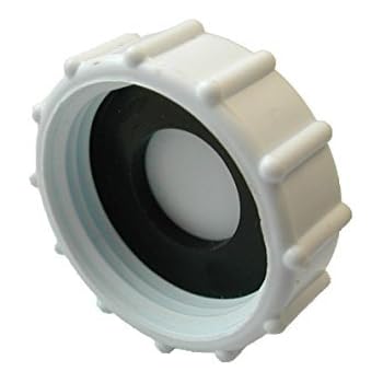 McAlpine S23U Waste Pipe Blank Cap-1.25 inch, White: Amazon.co.uk: DIY ...