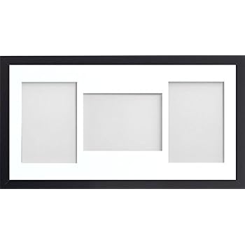Inov8 British Made Picture/Photo Frame, Triple Aperture with 2 ...