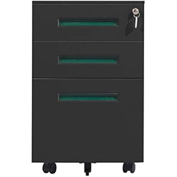 Profi NOVA Rollcontainer 60cm tief extra schmal Weiß Rollschrank Büro ...