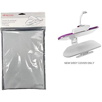 Elna Steam Ironing Press Cover NEW TYPE GREY - Coulings: Amazon.co.uk ...