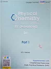 Buy Cengage Learning Physical Chemistry For Joint Entrance Examination ...