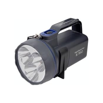 Nightsearcher Trio LED Rechargeable Handlamp Torch Grey: Amazon.co.uk ...