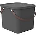 Rotho Albula Aufbewahrungsbox 25l mit Deckel, Kunststoff (PP recycelt ...
