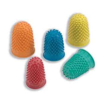 Finger Cones Thimbles Medium - Pack of 12 studded rubber 979371: Amazon ...