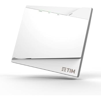 SMART MODEM ROUTER WI-FI ADSL E FIBRA FINO A 100 MEGA TIM TELECOM COMBO ...