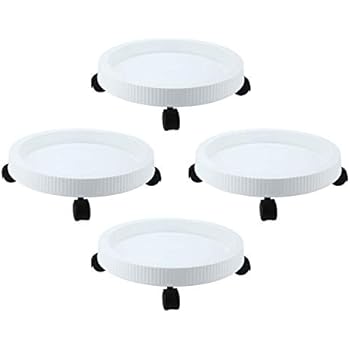 Elho PlantTaxi Soucoupe à roulettes pour pot de fleurs Terra 30 cm ...