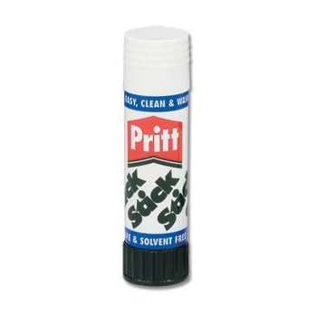 Pritt Stick large 43g glue stick washable non-toxic [Pack of 6 sticks ...