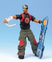 Action Man - Flynt & Snowboard: Amazon.co.uk: Toys & Games