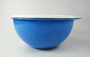 TUPPERWARE Rührschüssel Maximilian 7,5 L blau Maxima Jumboschüssel B04 ...
