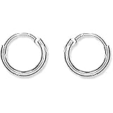 Schmuck-Pur 585/- Gold Ohrringe Draht-Creolen 11 mm / 1 mm: Amazon.de ...