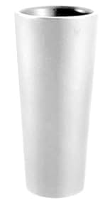 Veca - Cachepot genesi Tondo Bianco Alto 38x85h: Amazon.it: Giardino e ...