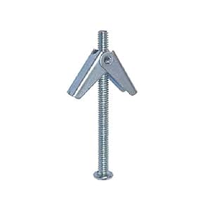 M5 x 100mm Spring Toggle Plasterboard Fixing - 50 Pack: Amazon.co.uk ...