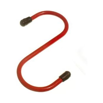Plastic Coated S Hook - 100mm (4 Inch) (Pack of 2): Amazon.co.uk: DIY ...