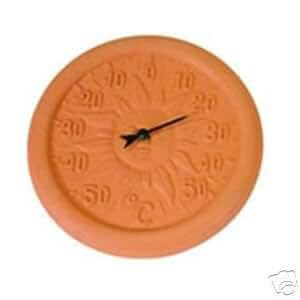 12" Terracotta Sun Garden Thermometer: Amazon.co.uk: Garden & Outdoors