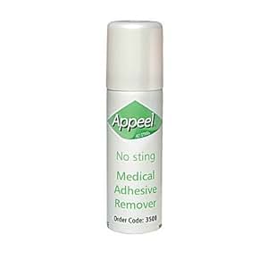 Appeel 50ml No Sting Adhesive Remover Spray: Amazon.co.uk: Health ...
