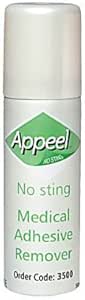 Appeel 50ml No Sting Adhesive Remover Spray: Amazon.co.uk: Health ...