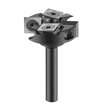 SpeTool Spoilboard Surfacing Router Bit 2+2 Inserts Cutter Planing Bit ...