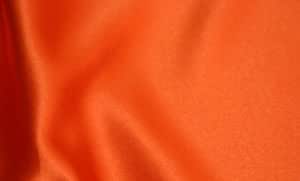 ORANGE POLYESTER SILKY SATIN FABRIC **FREE UK POST** LINING MATERIAL ...