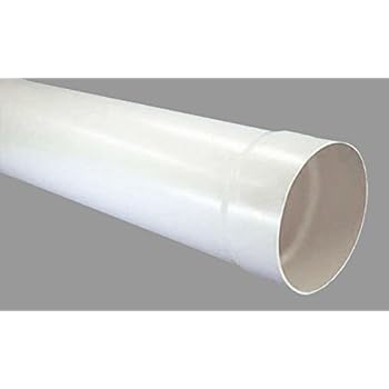 tube rond de Ø 150 mm manchon unilatéralement Tuyau 100 cm de long ...