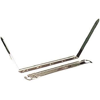 50 Sets Metal Office Fasteners Clips for Paper File: Amazon.co.uk ...