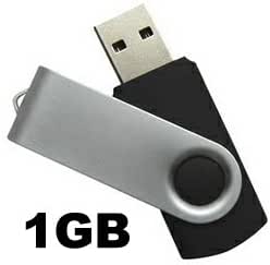 1GB USB Flash Drive Stick - Vocal-Star