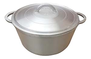 Dutch Pot Caribbean Jamaican Saucepan Dutchie Heavy Aluminium 30 CM / 7 ...