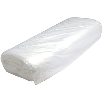 4m x 25m Large Plastic Dust Sheet | Polythene Dust Sheet Roll All ...