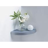 RA-HOMESTORE® New Contemporary Lokken Corner Shelf - Oak : Amazon.co.uk ...