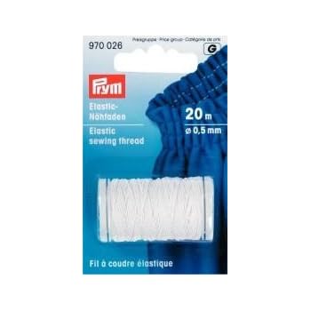 Prym Elastic Sewing Thread 0.5 mm Light Grey: Amazon.co.uk: Kitchen & Home