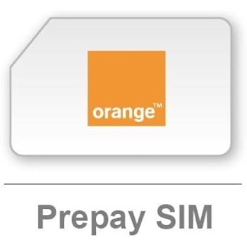 Carte SIM prépayée Orange (Import Royaume Uni): Amazon.fr: High-tech