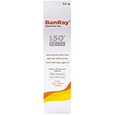 Banray Advanced Peptide Sunscreen Gel SPF 50+ PA+++ for All Skin Types ...