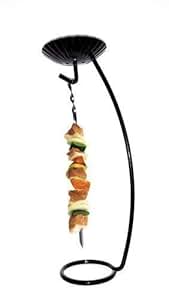 Stainless Steel Vertical Hanging Kebab Skewer Stand: Amazon.co.uk ...