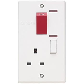 Contactum X1457 45A DP Cooker Control Vertical Switch Neon - 1 Pack ...