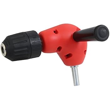 NEW 90º RIGHT ANGLE CHUCK DRILL ADAPTER ATTACHMENT: Amazon.co.uk: DIY ...