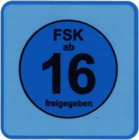 20 Stück FSK 16 Aufkleber / Sticker - FSK ab 16 freigegeben : Amazon.de ...